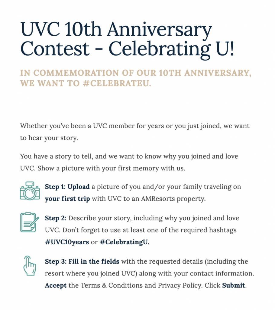 A decade of Unlimited Luxury with UVC